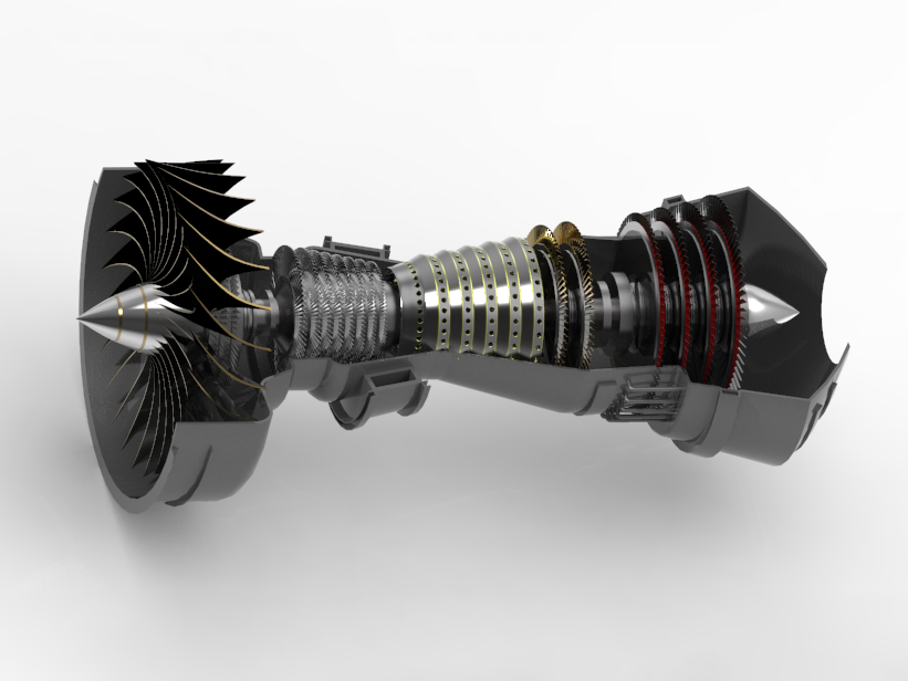 Turbofan CAD Design
